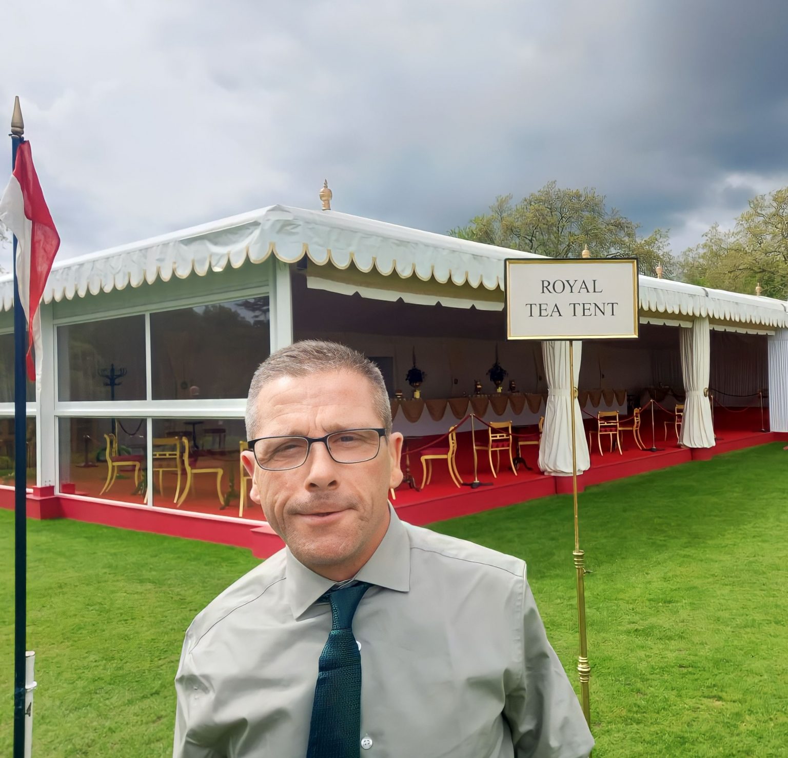 A royal garden party - Jimmy's Cambridge